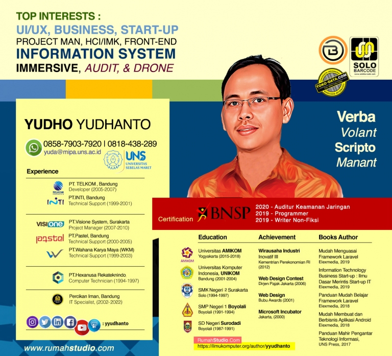 #Profil #YudhoYudhanto – Yudho Yudhanto – Artikel Publikasi, Buku ...